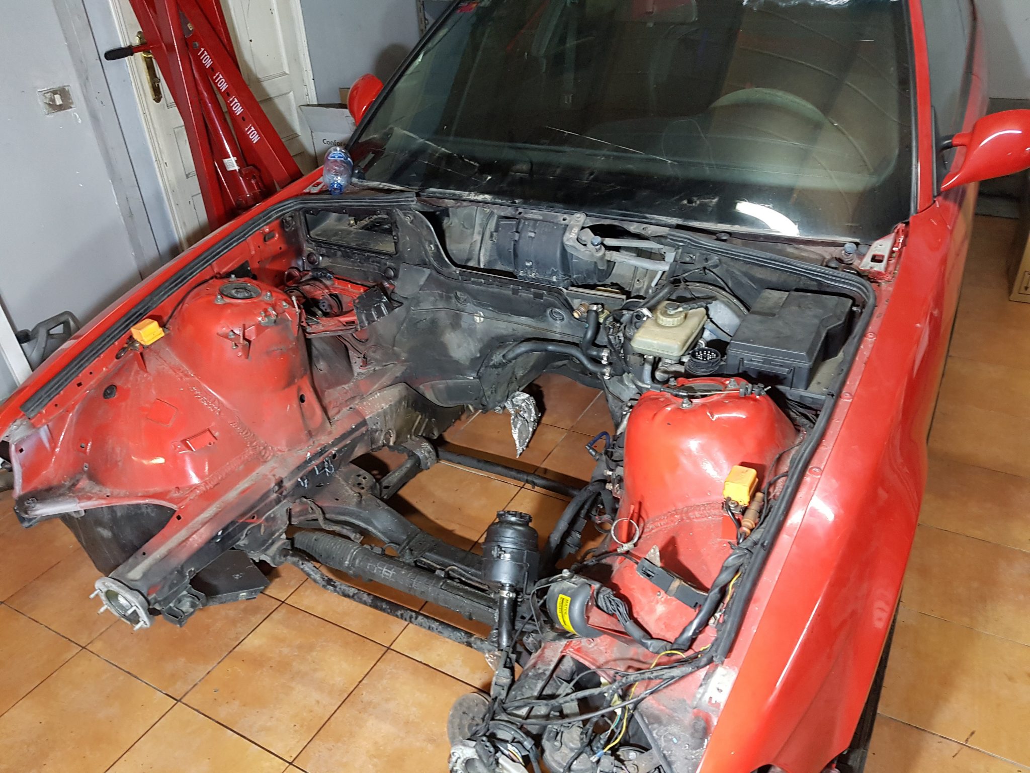 Sacamos M42B18 y preparamos el vano motor » kevmles